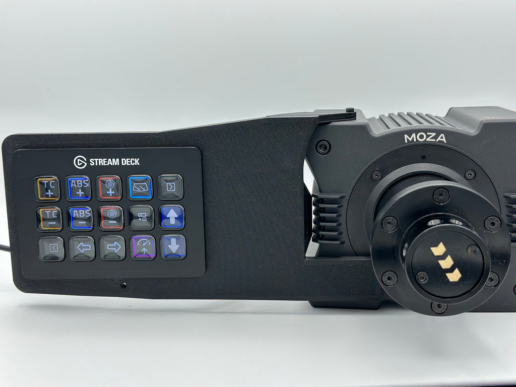 MOZA Stream Deck Mount - Side Mount Stream Deck Sim Racing ...