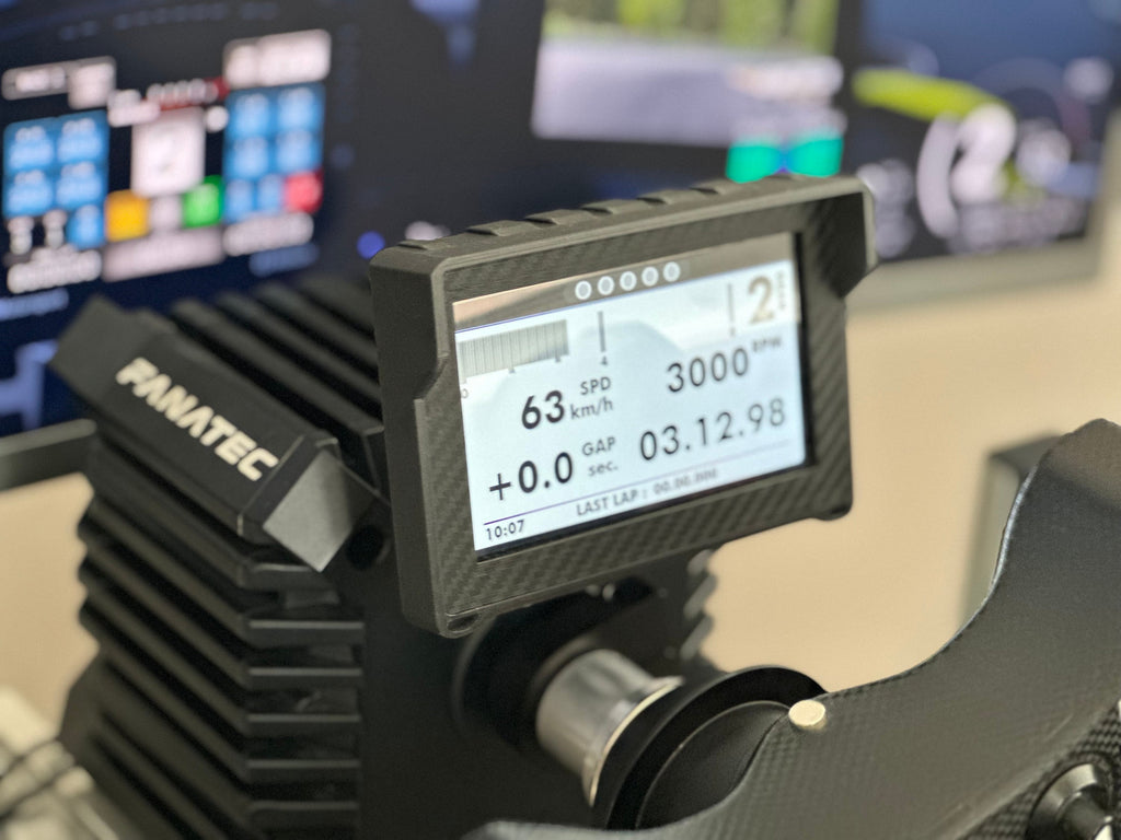 5” Sim Racing Dashboard for MOZA, Fanatec & Thrustmaster T818 ...